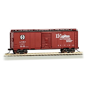 Bachmann Trains - 40' Santa FE MAP Box CAR - EL Capitan #140271 - HO Scale