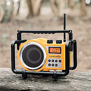 Sangean LB-100 Ultra Rugged Compact AM / FM Radio Yellow
