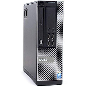Dell OptiPlex 9020 Small Form Computer Desktop PC, Intel Core i5 3.4GHz Processor, 16GB Ram, 512GB M.2 Solid State, Wireless Keyboard & Mouse, Wi-Fi & Bluetooth, Windows 10 Pro (Renewed)