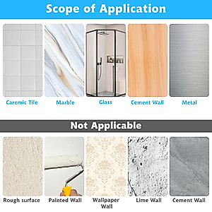 8 Pcs Shower Caddy Adhesive Hooks Replacement, Corner Shower Caddy Adhesive Sticker Hooks, No Drilling Transparent Bathroom Shelf Basket Soap Dish Hanging Hooks Kitchen Racks Accessories