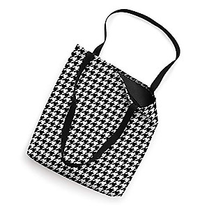 Duotone Houndstooth Pattern Gift Tote Bag
