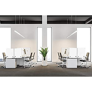 Safco 7515 Series Wellness Panel, 23.5 x 2.5 x 23.5, Acrylic, Frosted