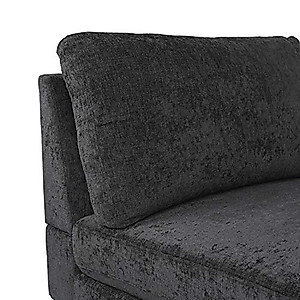 Christopher Knight Home Beamon Chaise Lounge, Black + Silver