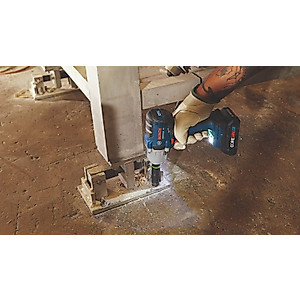 BOSCH GDS18V-330CN 18V Brushless Cordless Connected-Ready 1/2 In. Mid-Torque Impact Wrench with Friction Ring and Thru-Hole (Bare Tool)