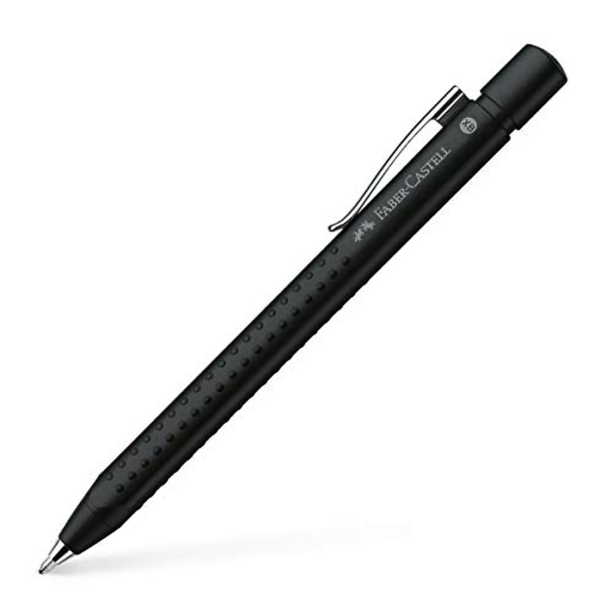 Faber-Castell Grip 2011 Medium Tip Ballpoint Pen - Frost Black
