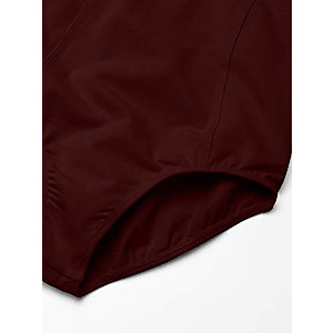 SANSHA Girls' Signature Tank Leotard Y2552C Skylar, Burgundy, 18 Years Big Kid I