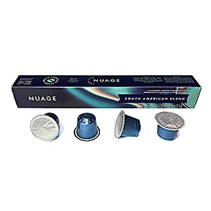 Nuage Coffee Espresso Capsules Original Line, 50 Pods Variety Pack, Aluminum Coffee Capsules Compatible with Nespresso OriginalLine Machines NOT VERTUO COMPATIBLE