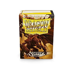 Dragon Shield Classic Copper Standard Size 100 ct Card Sleeves Individual Pack …