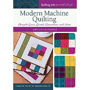 Modern Machine Quilting - Straight Lines, Spirals, Serpentines, and More!