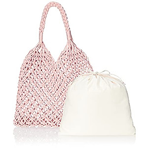 Via Del Tritone 430608 Women's Tote Bag, Aaron, Grayish Pink