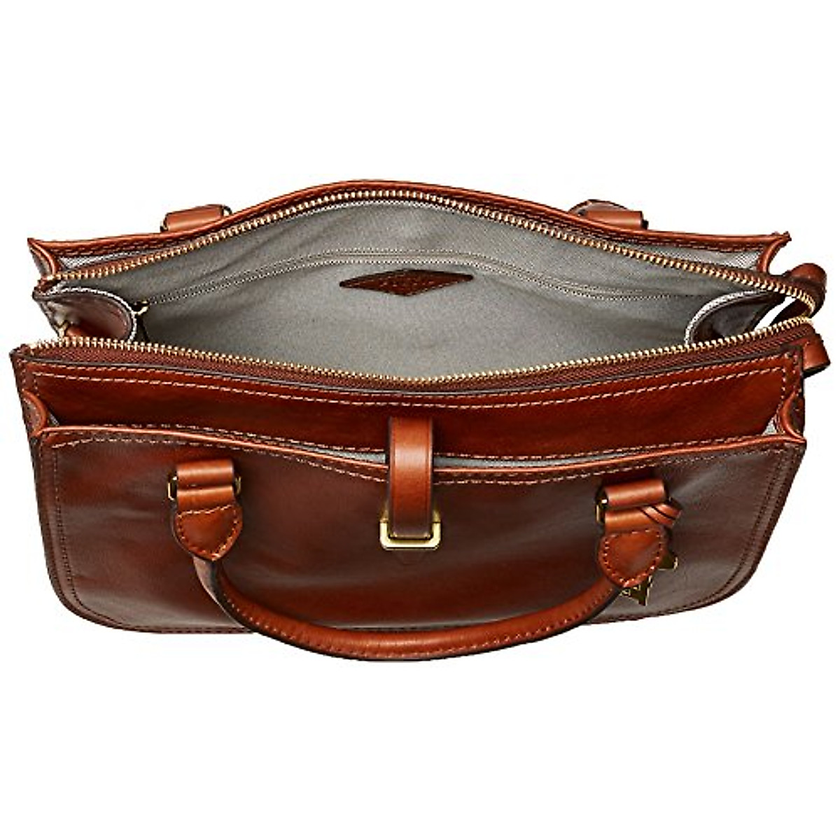 Fossil Women's Ryder Leather Satchel Purse Handbag