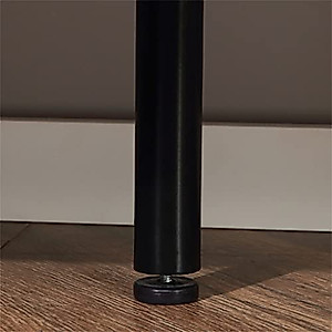 SEASD Sideboard Buffet, Kitchen Storage Cabinet Console Table with Adjustable Shelves Large Countertop