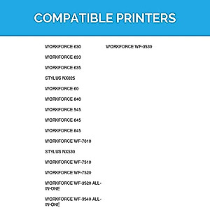 LD Compatible Ink Cartridge Replacement for Epson 127 T127420 Extra High Yield (Yellow)