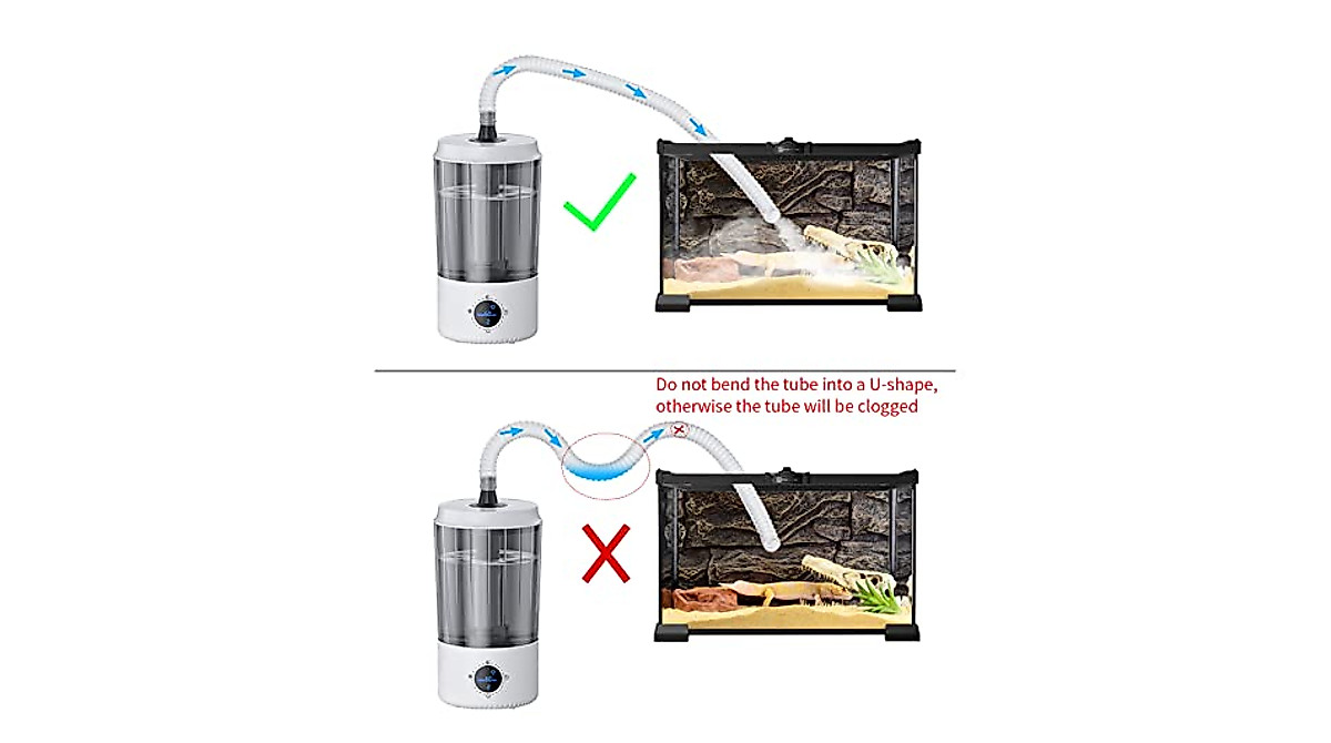 Smart Reptile Fogger - 4L Humidifier with Adjustable Control