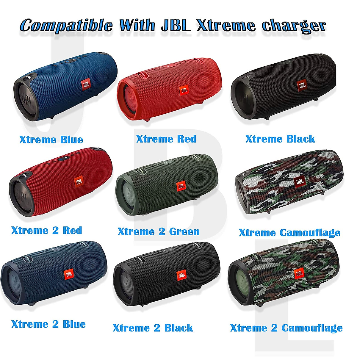 19V 65W AC Adapter Charger Cable for JBL Boombox Portable Wireless Bluetooth Waterproof Speaker (Black Blue Red) JBL Xtreme 2 Extreme 2 Cargador Cargar para Bocina JBL Power Charging Cord Replacement