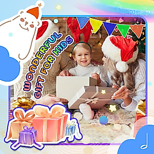 LOOIKOOS Kids Drum Set for Toddlers 1-3, All in One Montessori Musical Instruments -Wooden Percussion Educational Preschool Music Toys for Baby 12-18 Months