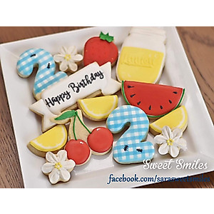 BBQ Grill Cookout Party Cookie Cutter 9 Piece Set from The Cookie Cutter Shop - BBQ Grill, Hamburger, Hot Dog, Mason Jar, Watermelon Cookie Cutters – Tin Plated Steel Cookie Cutters