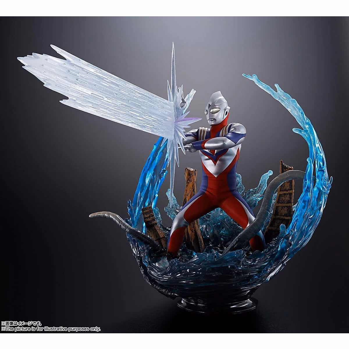 TAMASHII NATIONS - Ultraman Tiga - Ultraman Tiga Multi Type, Bandai Spirits FiguartsZERO Collectible Statue