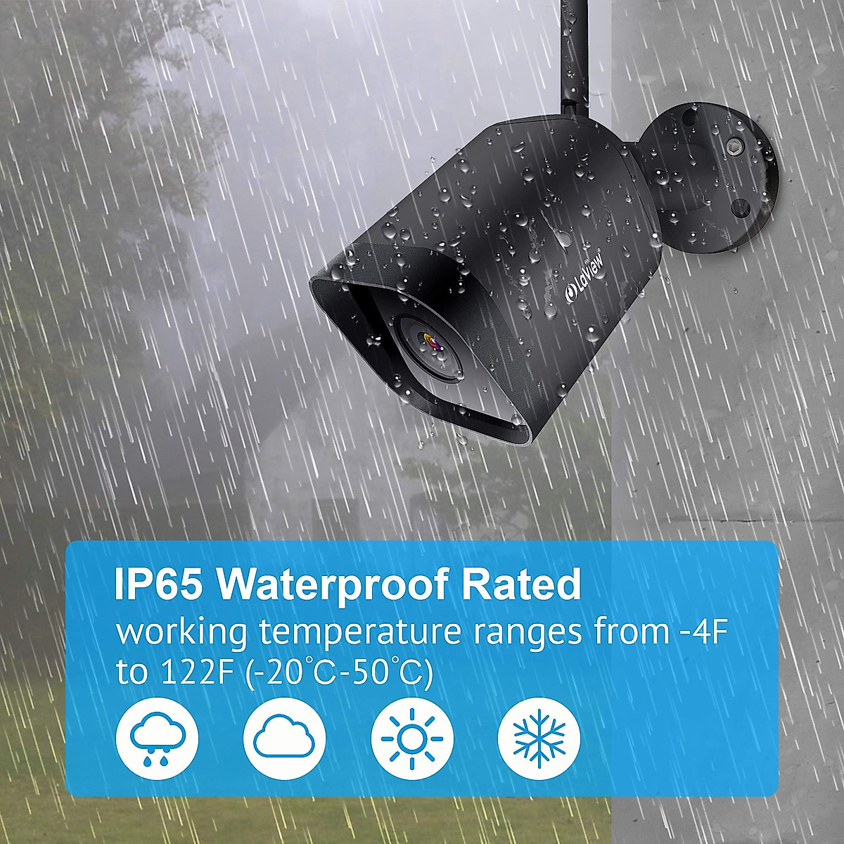 LaView Home Security Camera HD 1080P(2 Pack) AI Human Detection,Include 2 SD Cards,32GB Two-Way Audio,Night Vision,WiFi Indoor Surveillance for Baby/pet,Alexa and Google,Cloud Service (US Server)