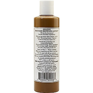 Maui Babe Tanning and Browning Lotion 8 Ounces (Pack of 2)
