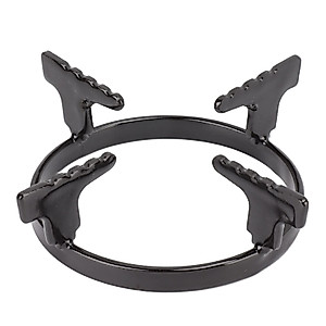 Cast Iron Wok Rack Prevention Stainless Steel Portable Gas Stove Rack Wok Stand for Kitchen Cast Iron Wok Rack for Family