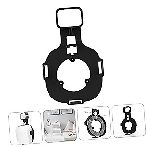 KOMBIUDA Router Wall Mount Router WiFi Wall Mount Wireless Router Bracket Wall Mounted Router Shelves Wall Mount Clothing Rack Multi-Functional Router Rack pro Hanging Hanger abs