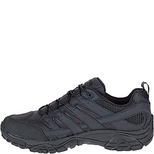 Merrell Men's Moab 2 Tactical Construction Shoe, Black, 7 Wide