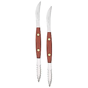 HIC Squirtfree Serrated Twin-Blade Grapefruit Sectioning Knife, Set of 2