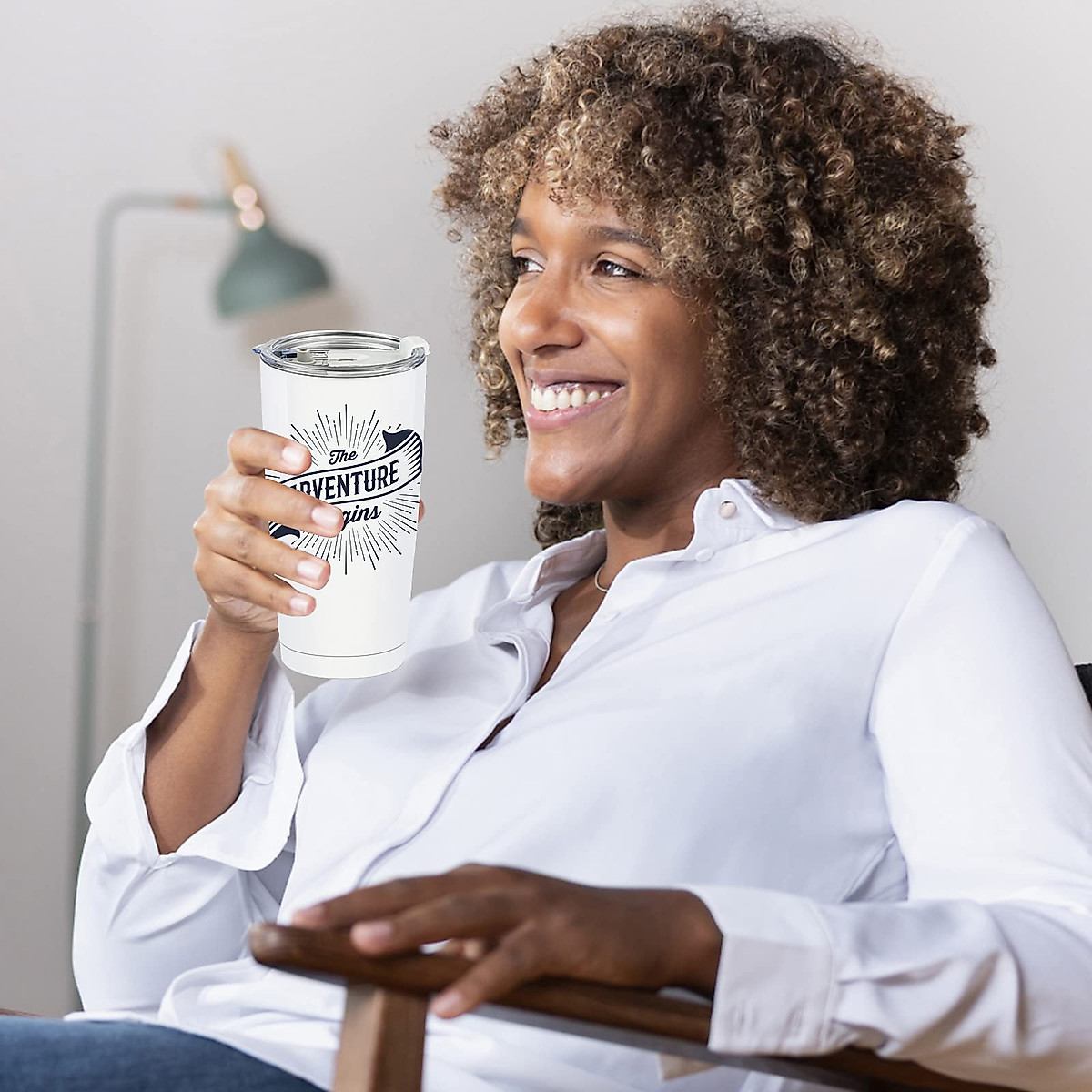 AiHeart 20oz Sublimation Stainless Steel Coffee Tumblers,Double Wall Vacuum Insulated Blanks Bulk Tumblers with Lid Silicone Coasters and Shrink Wrap Films,Travel Mug For Car Cup Racks(6pack)