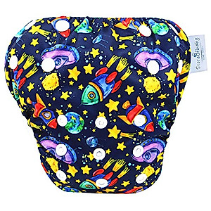 storeofbaby Reusable Swim Diapers Adjustable Washable Cover Pool Pants for Boys