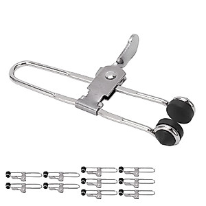 Aqur2020 Lever Action Grid Clamp Tile Clamps Install Ceiling Clamp 10Pcs Fastener Holding Devices