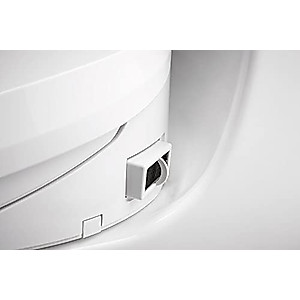 KOHLER 8298-0 PureWash E590 Elongated Bidet Toilet Seat, Heated Bidet, Bidets for Existing Toilets, Nightlight, Self-Cleaning Nozzle, Biscuit