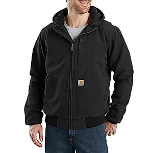 Carhartt mens Full Swing Armstrong Active Jacket (Big & Tall) Work Utility Outerwear, Black, 5X-Large Big Tall US