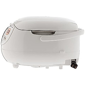 Zojirushi, Made in Japan Neuro Fuzzy Rice Cooker, 5.5-Cup, Premium White