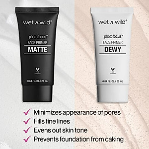 Face Primer By Wet n Wild Photo Focus Matte Face Primer Clear Partners in Prime