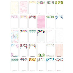 bloom daily planners Encouragement Card Deck - Cute Inspirational Quote Cards - Just Because Cards - Set of Thirty 2" x 3.5" Cards - Assorted Designs
