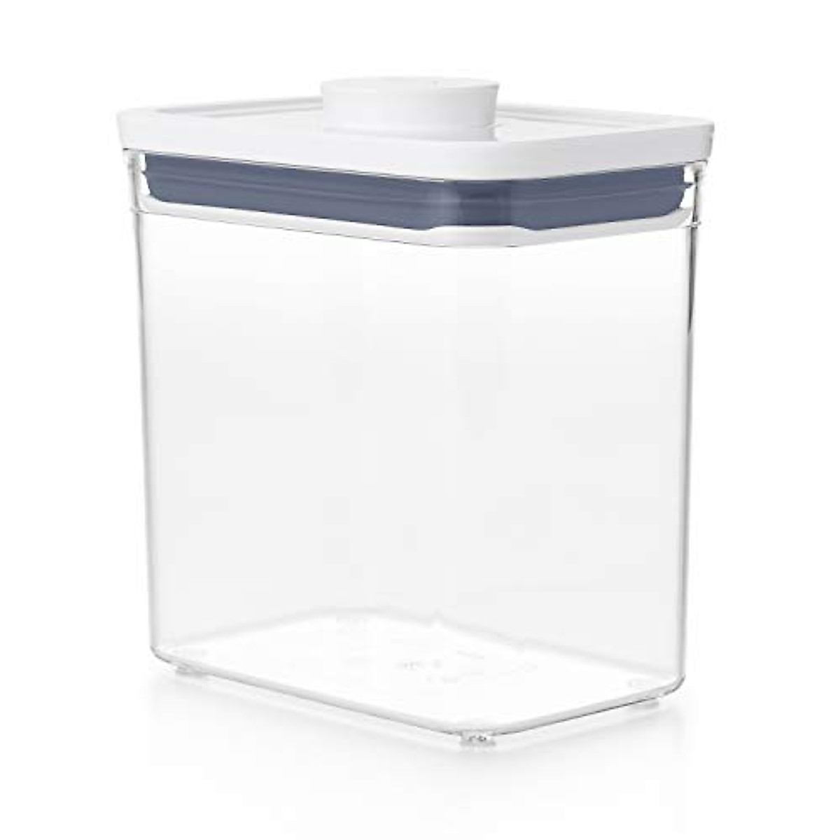 OXO Good Grips POP Container – Airtight 1.7 Qt for Coffee and More Food Storage, Rectangle, Clear & Good Grips POP Container Coffee Scoop, Clear