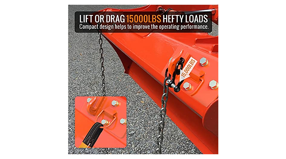 Sulythw Tractor Bucket Hooks - Durable Tow Hook Set