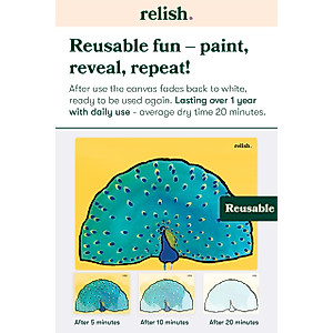 Relish - Aquapaints Activities for Seniors - Pack of 5 Reusable Water Painting Toys, Wonderful Animals, Specialized Products & Gifts for Elderly