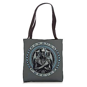 Black Panther T'Challa Wakanda Forever Tote Bag