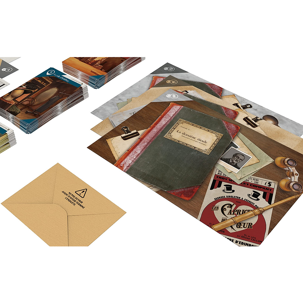 Suspects | Murder Mystery Game | 3 Cases to Solve | 1 to 6 Players | 60 Minutes