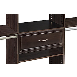 ClosetMaid 78887 SuiteSymphony Starter Tower Kit, 25" X 10" Drawer, Espresso