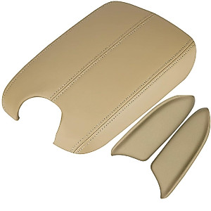 UMISHI 2008 2009 2010 2011 2012 Accord Sedan Center Console Armrest Cover & Front Door Panels Armrest (Beige)