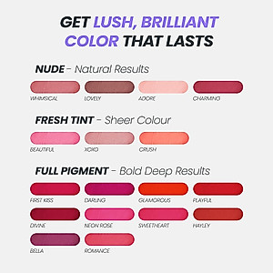 Wonderskin Wonder Blading Lip Stain Peel Off and Reveal Kit - Long Lasting, Waterproof Pink Lip Tint, Transfer Proof Natural Makeup Stain Kit (Beautiful)