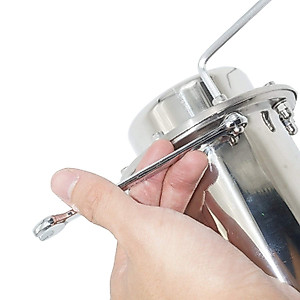 Jasni Time Capsule Stainless Steel Waterproof Container(10.2 Inch)