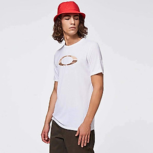 Oakley mens O-bold Ellipse T Shirt, White Safari Camo, Large US