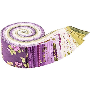 Anne of Green Gables Rolie Polie 40 2.5-inch Strips Jelly Roll Riley Blake Designs RP-13850-40