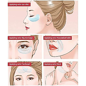 25 Pairs Gold Eye Mask Power Crystal Gel Collagen Masks, Great For Anti Aging, Dark Circles & Puffiness