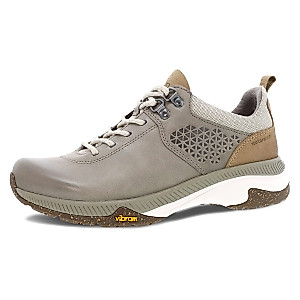 Dansko Mary Performance Outdoor Shoe for Women - Full Waterproof Construction and Super Durable Vibram ECOSTEP Outsole Made with At Least 30% Recycled Rubber Taupe 9.5-10 M US