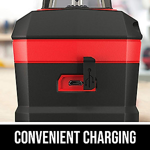 SKIL 100ft. 360° Green Self-Leveling Cross Line Laser Level with Horizontal and Vertical Lines Rechargeable Lithium Battery with USB Charging Port, Compact Tripod & Carry Bag Included - LL9322G-01